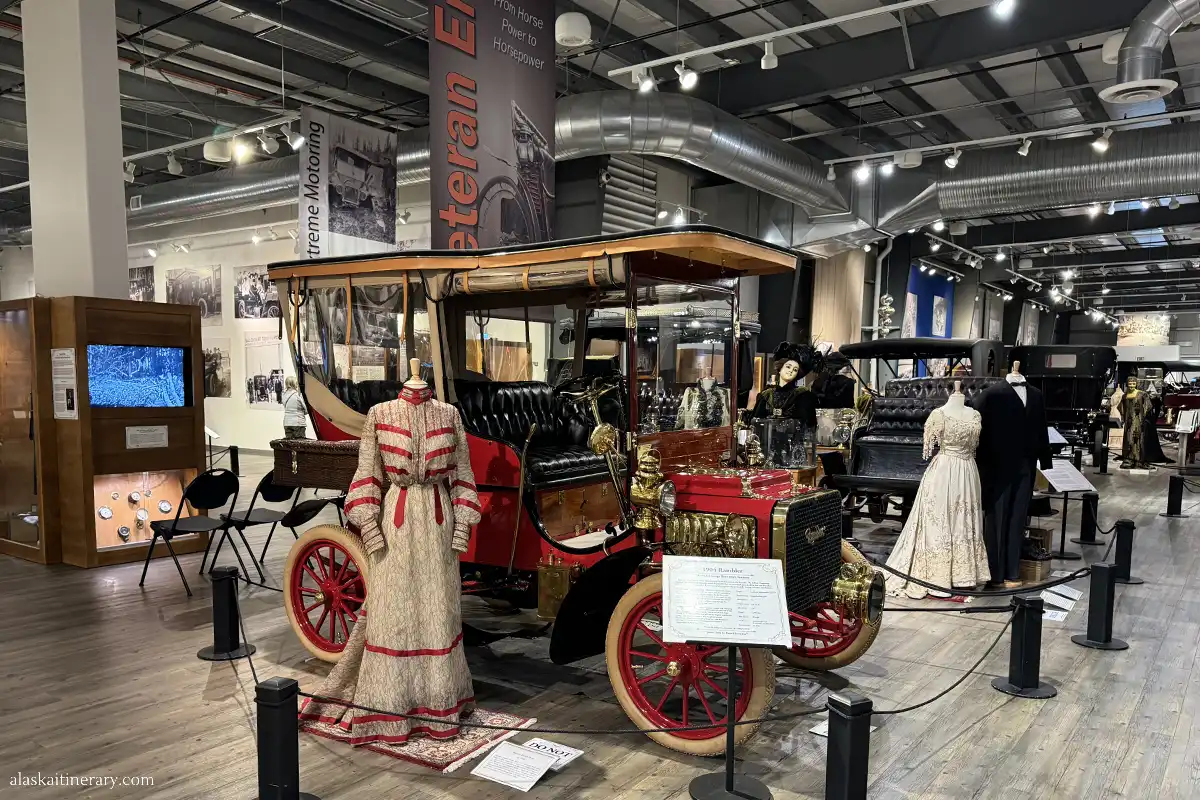 Visiting Fountainhead Antique Auto Museum in Fairbanks